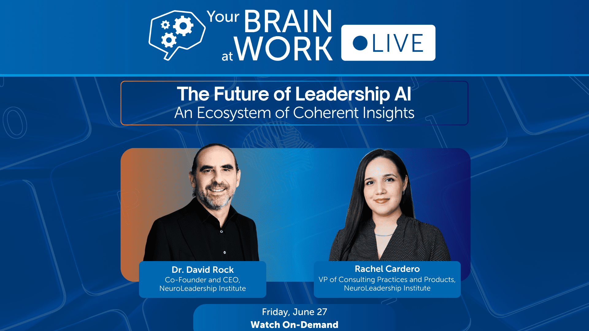 Podcast | Your Brain at Work | NeuroLeadership Institute